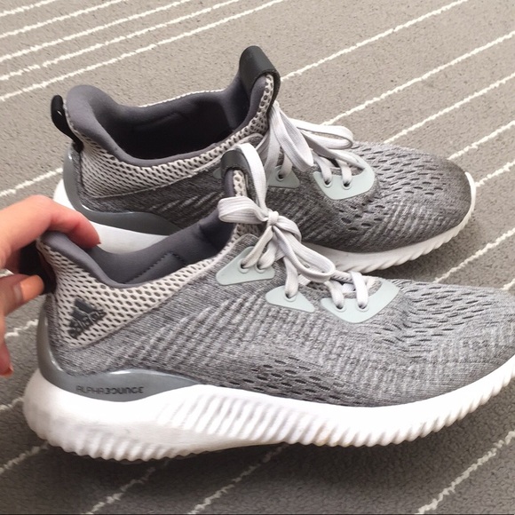 adidas | Shoes | Adidas Alpha Bounce In Gray | Poshmark